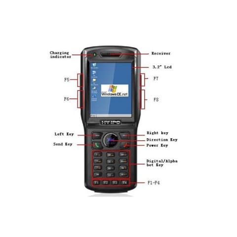 Portable 13.56mhz Handheld NFC Reader with USB Interface