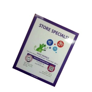 Customized NFC poster with QR code NFC poster