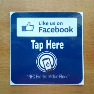 Customized Waterproof NFC Smart Poster