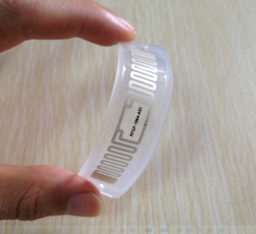 Eco Friendly Soft Silicone RFID Laundry Tags