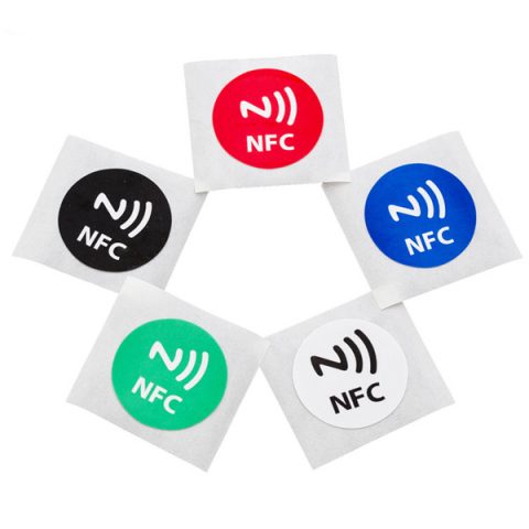 Colorful NFC Custom LOGO NTAG 213 RFID sticker tag price