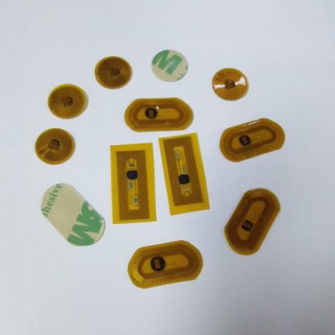 RFID mini nfc tag passive rfid label with 3M sticker