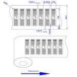 860-960MHz RFID Asset Tracking UHF Label for Asset Management