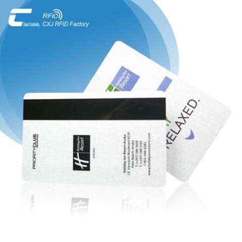 Customized Printed Contactless MIFARE RFID Card with Magnetic Stripe