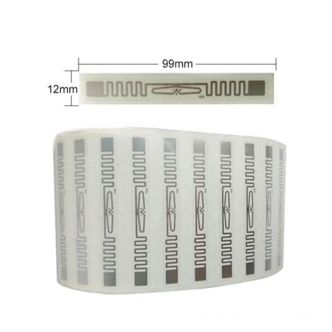 UHF RFID Logistics Label Impinj Monza 5 Chip Tags 2000/roll