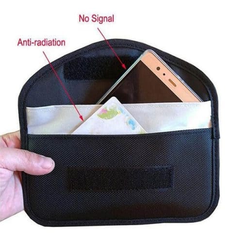 Anti-tracking RFID Blocking Pouch Case Bag for Privacy Protection