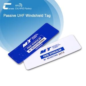 Printable RFID Tag On Car Windshield For Vehicle RFID System