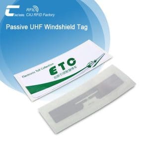 Printable RFID Tag On Car Windshield For Vehicle RFID System