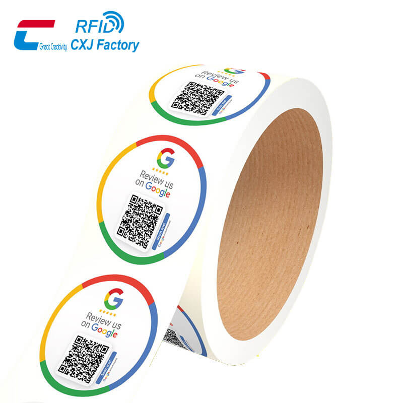 Custom Printing NFC Sticker Ntag213 Google Review Sticker