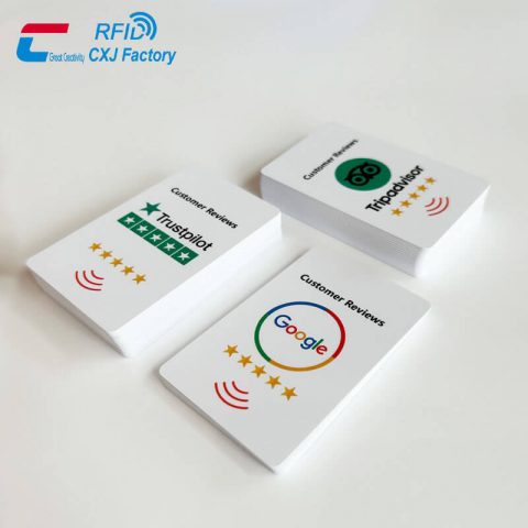 Custom Smart NFC Contactless Google Review Card