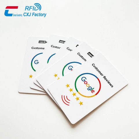 Custom Smart NFC Contactless Google Review Card