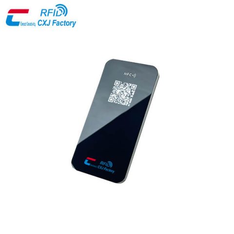 Custom Acrylic QR Code NFC Tag Sticker For Google Review
