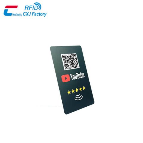 Wholesale Custom NFC Tag QR Code Card for Google Review